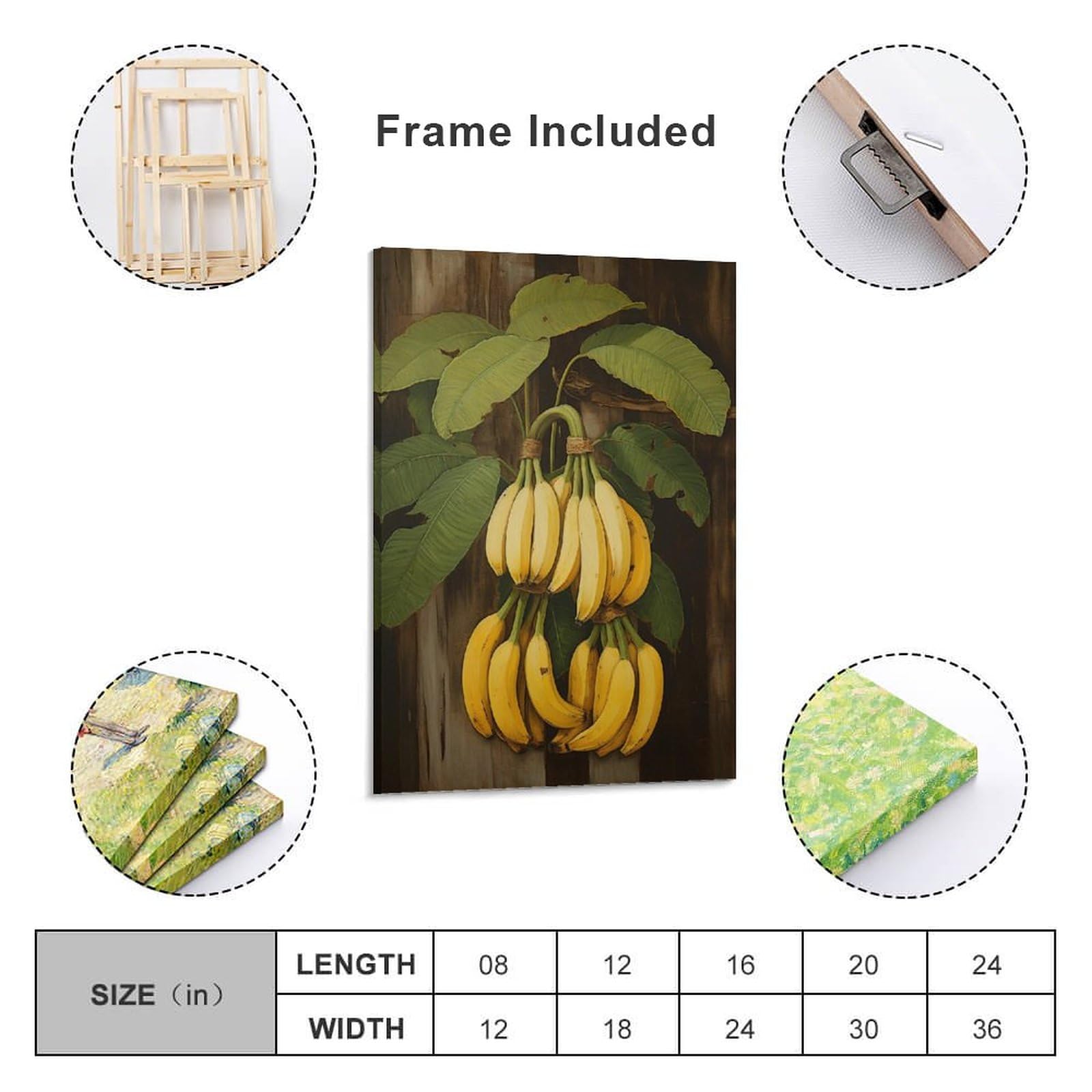 Gele Bananenboom Gele Banaan Uit Fruitsalade Geglipt Kind Kostuum