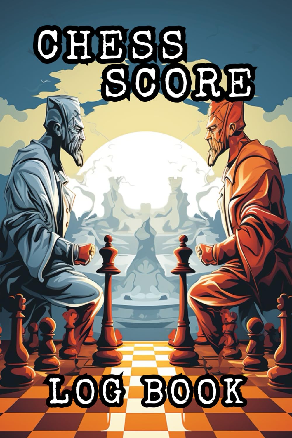 Amazon.com: Chess Score Log Book: 120 Chess Score Sheets Small Size 6 ...