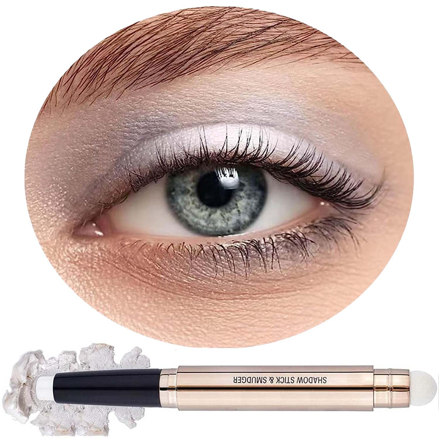 Amazon.com : White Eyeshadow Stick Halloween Makeup, Cream Smooth ...