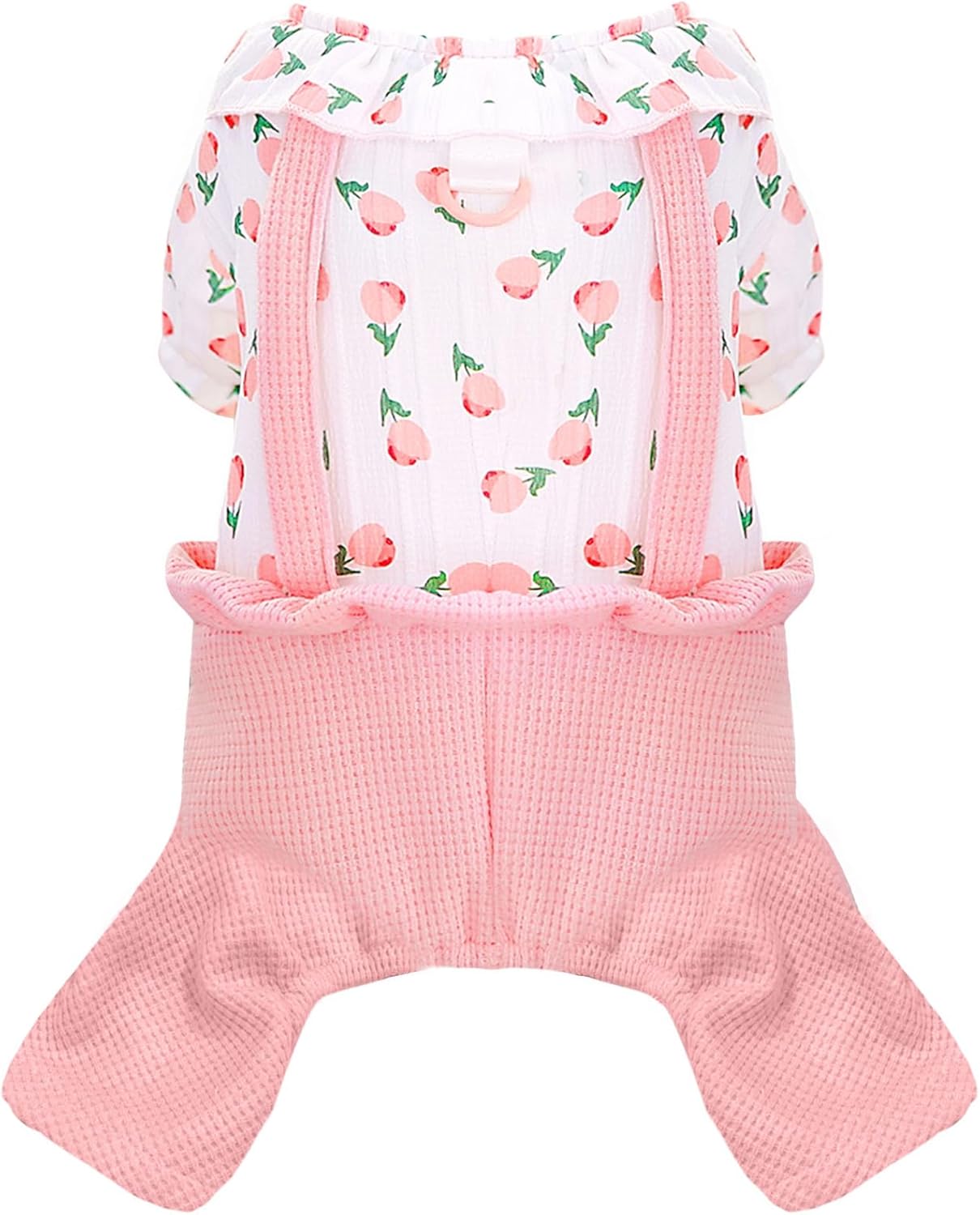 Amazon.com : ABRRLO Cute Dog Clothes for Small Dogs Shirts Pajamas Pink ...