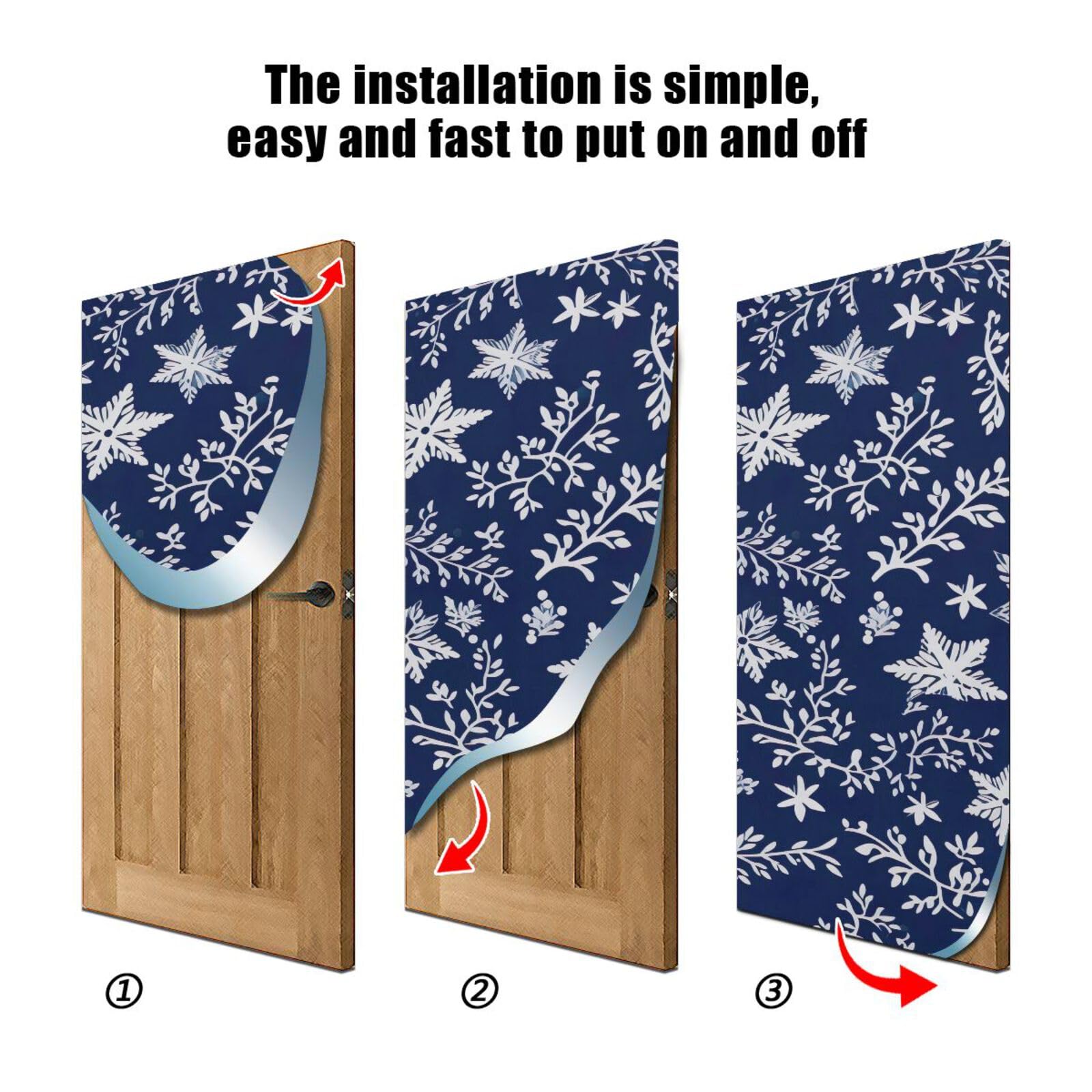 Snowflake Decorations Classroom Door