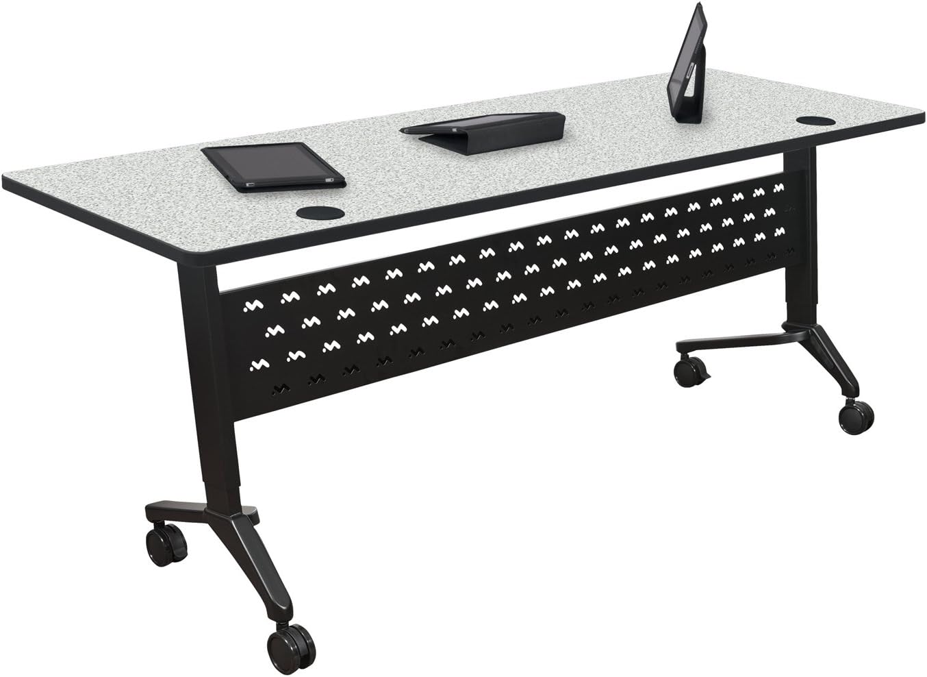 Amazon.com: Nido Height Adjustable Flipper Table - 7224 Table Grey ...