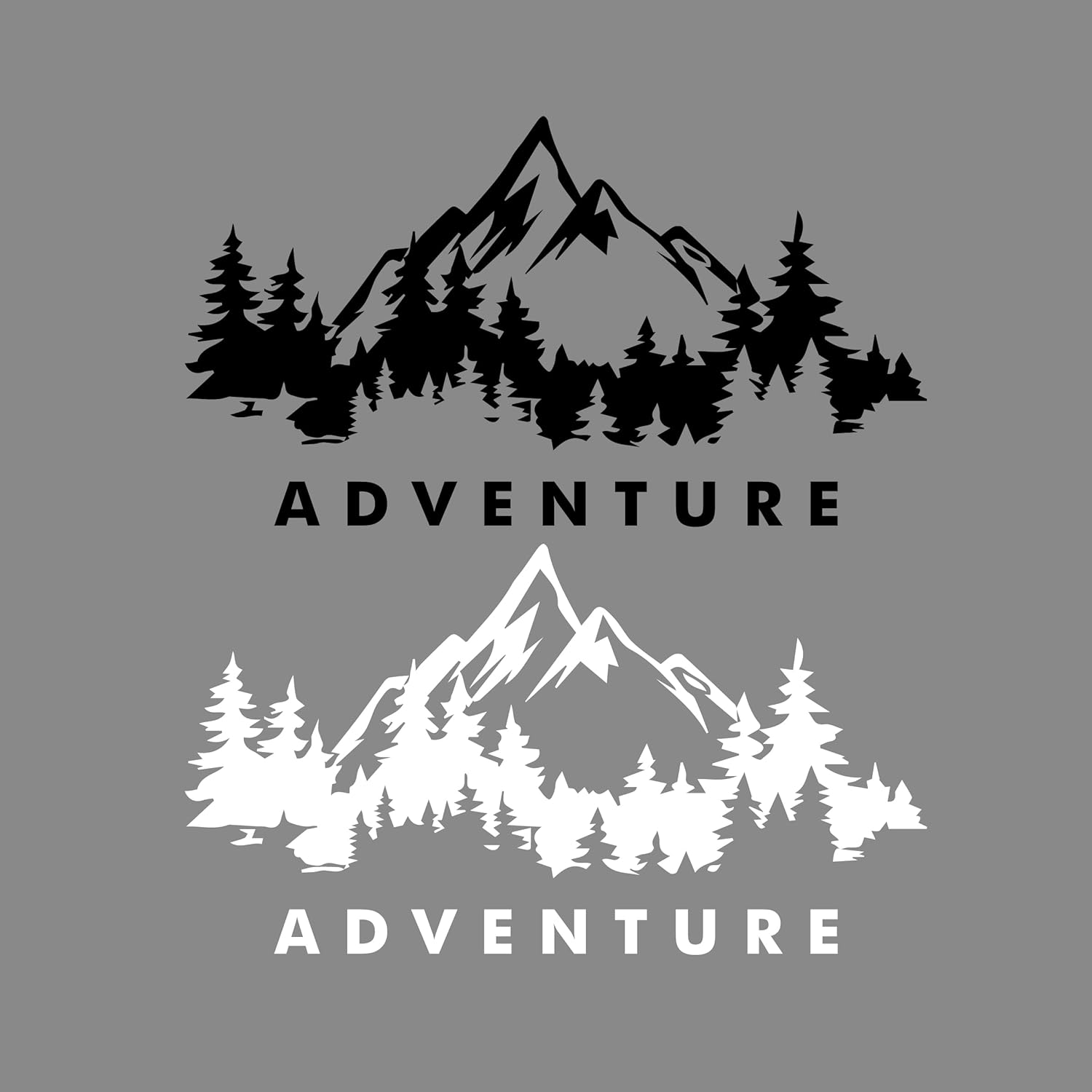 ISEE 360 2 PCs Mountain Adventure Car Sticker for Door Side Window ...