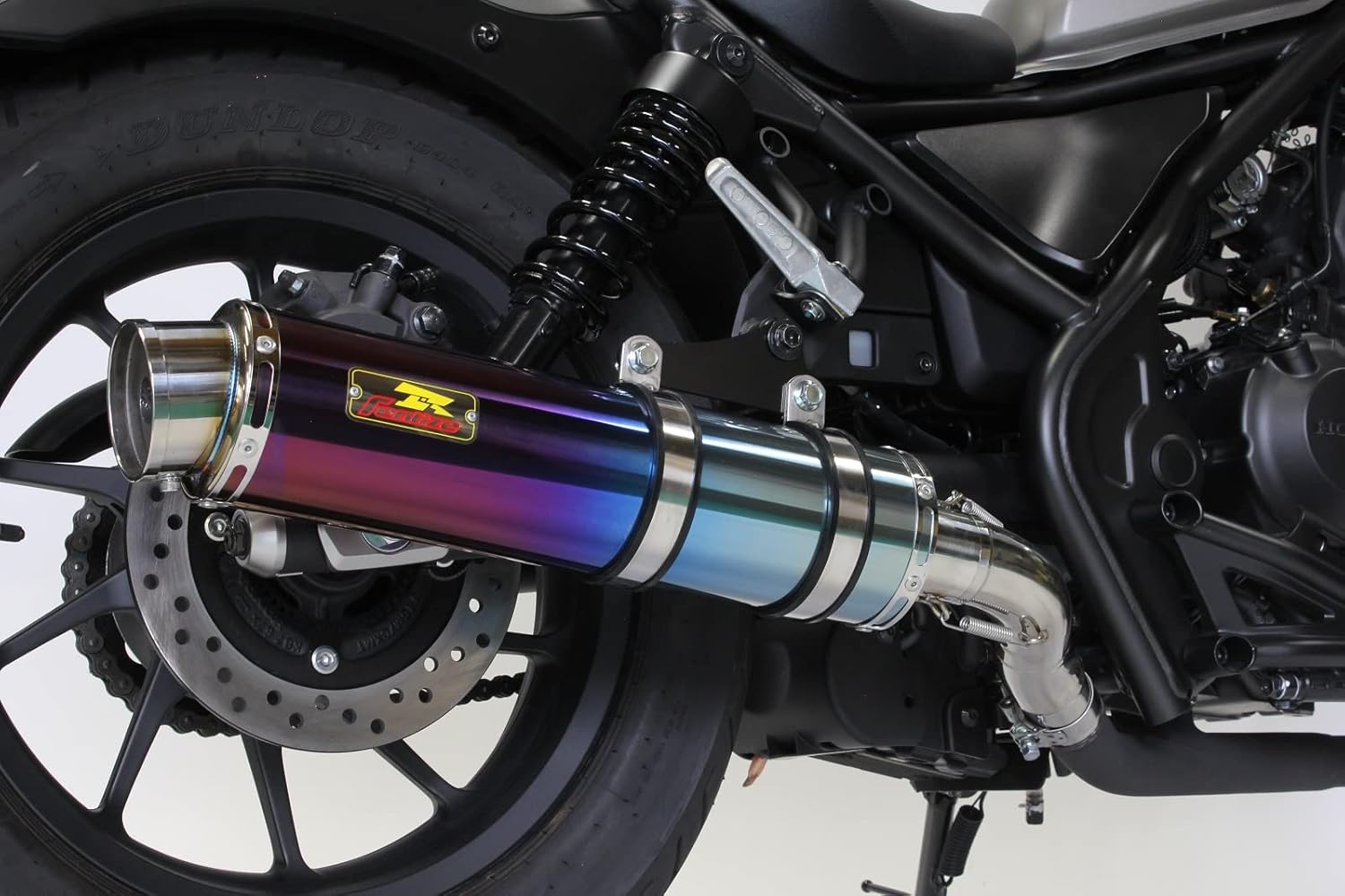 Amazon | Realize(リアライズ) ホンダ レブル250 (2BK-MC49) 2017年～2020年モデル対応 バイクマフラー Aria アリア チタン スラッシュタイプ ...