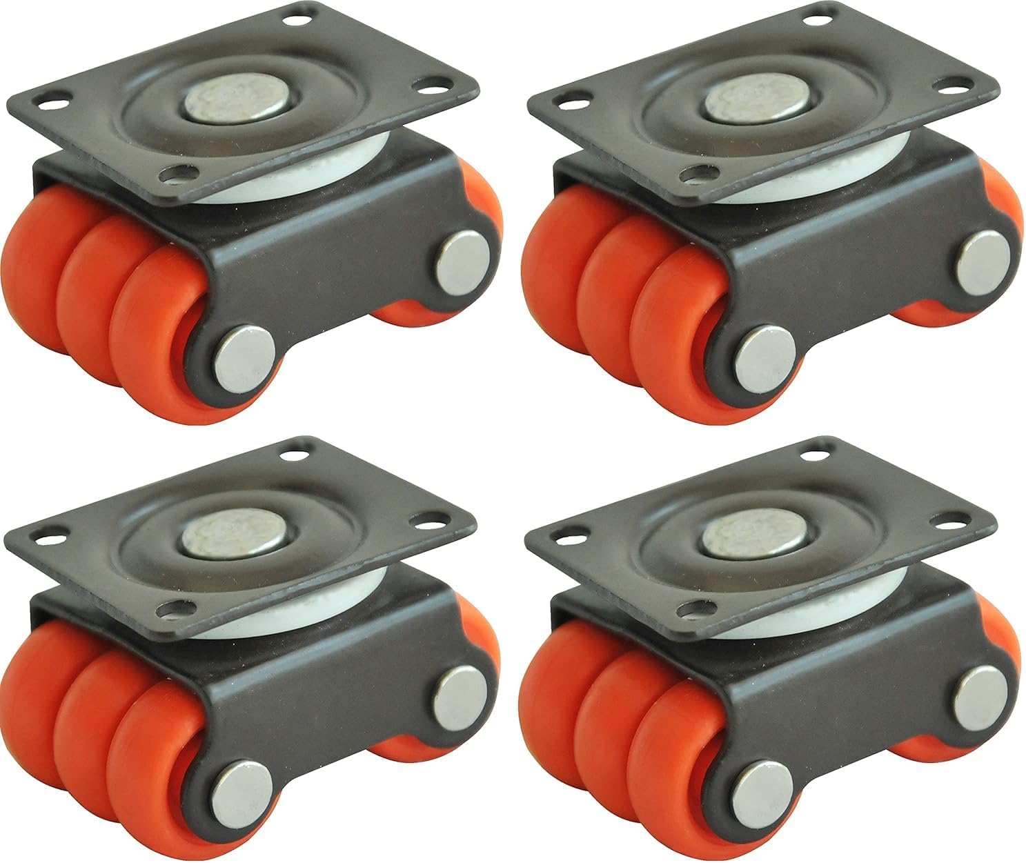 APPSTER 4pcs Revolving Castor Wheel Roller Baby Sixer Caster Wheels ...