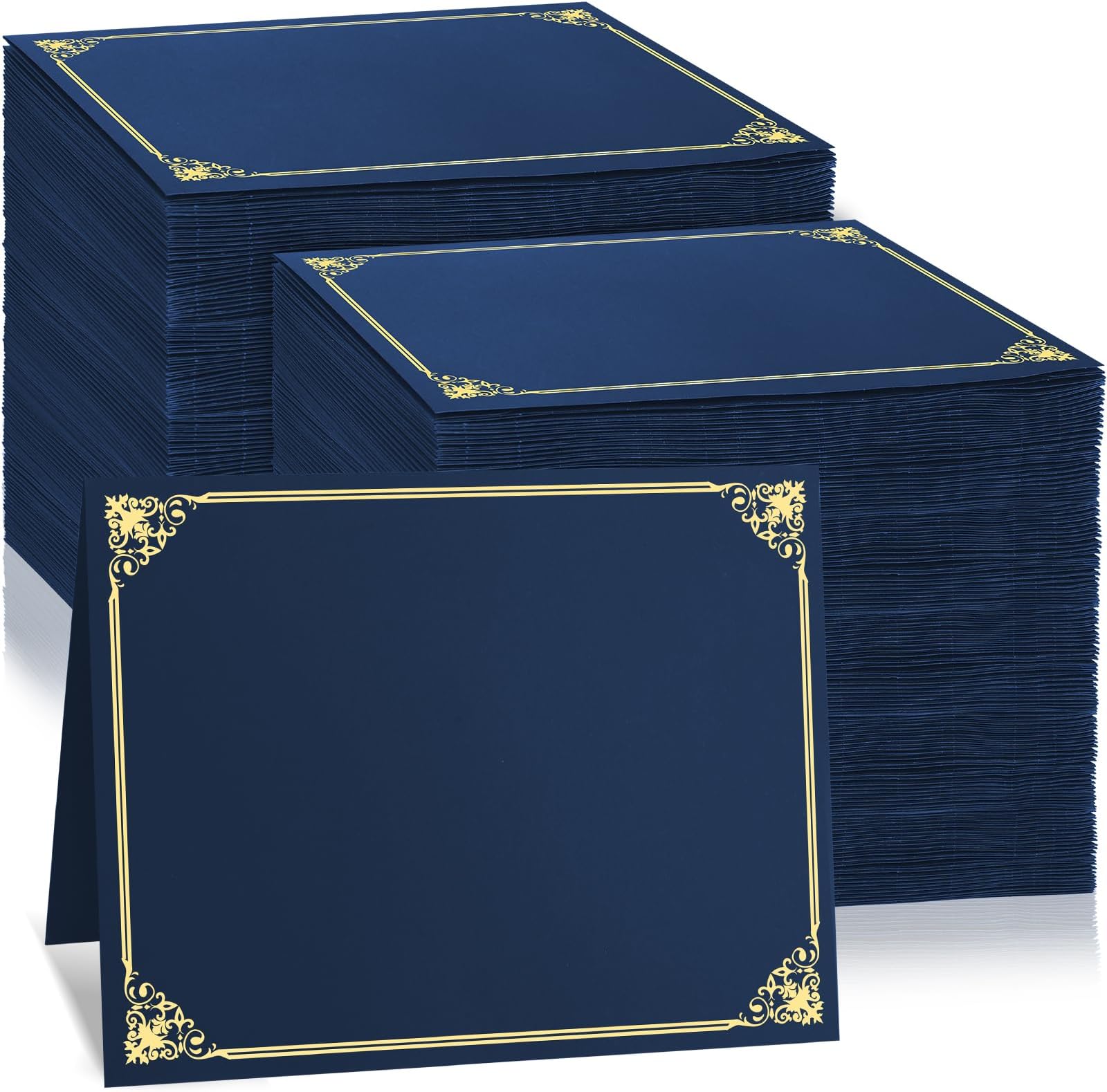 Amazon.com : 150 Pcs Certificate Holders Bulk, Navy Blue Diploma Covers ...