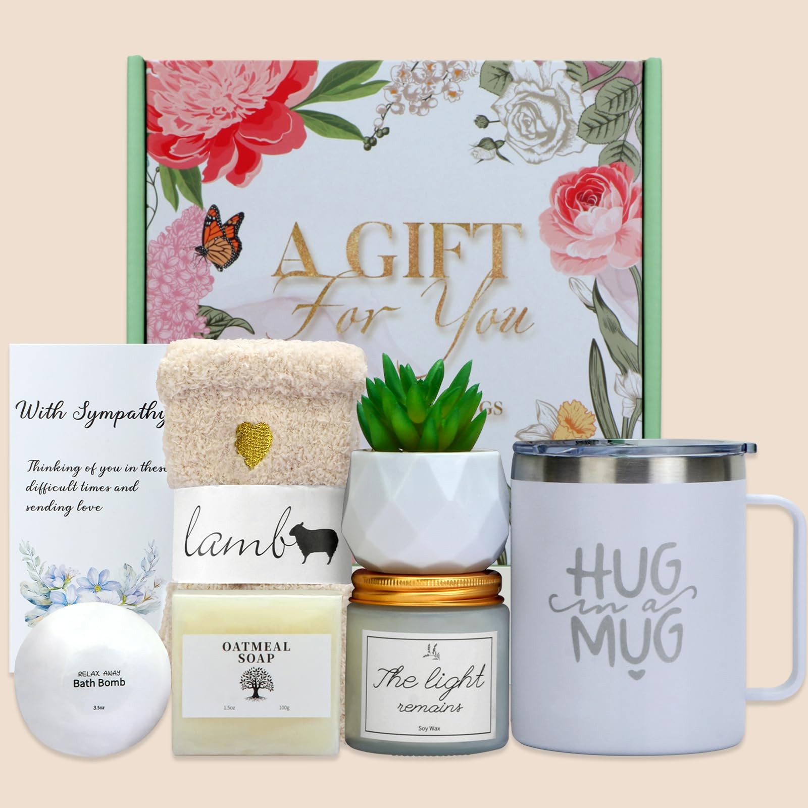 Amazon.com: Sympathy Gift Baskets for Loss of Loved Ones - Thoughtful Bereavement, Condolence ...