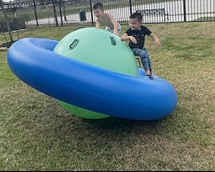 Amazon.com: Hearthsong 8-Foot Inflatable Dome Rocker with 6 Handles ...