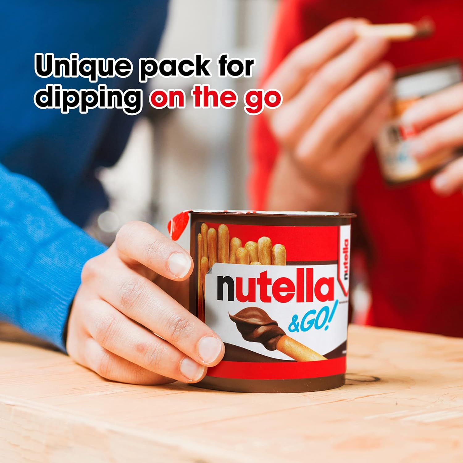 Buy Nutella & Go Hazelnut Spread and Breadsticks, 1.8 Oz Online at ...