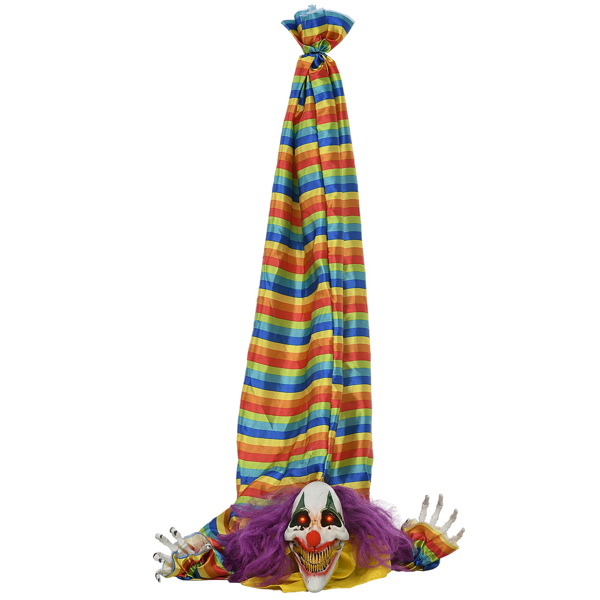 Amazon.com: HOMCOM 3.8' Outdoor Halloween Decoration, Animatronic ...