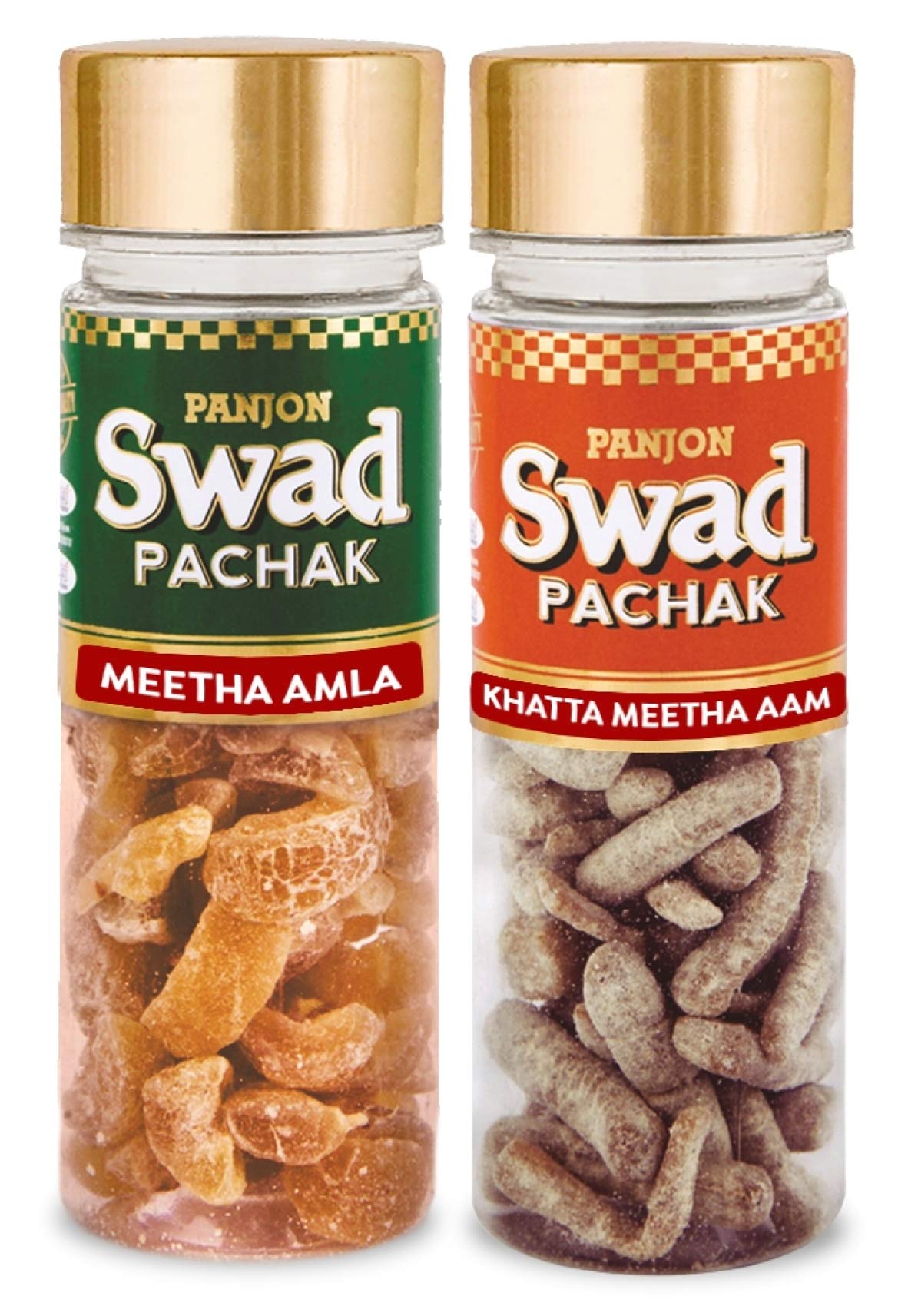 Buy Panjon Swad Meetha Amla & Khatta Meetha Aam Pachak (Mukhwas Mouth ...