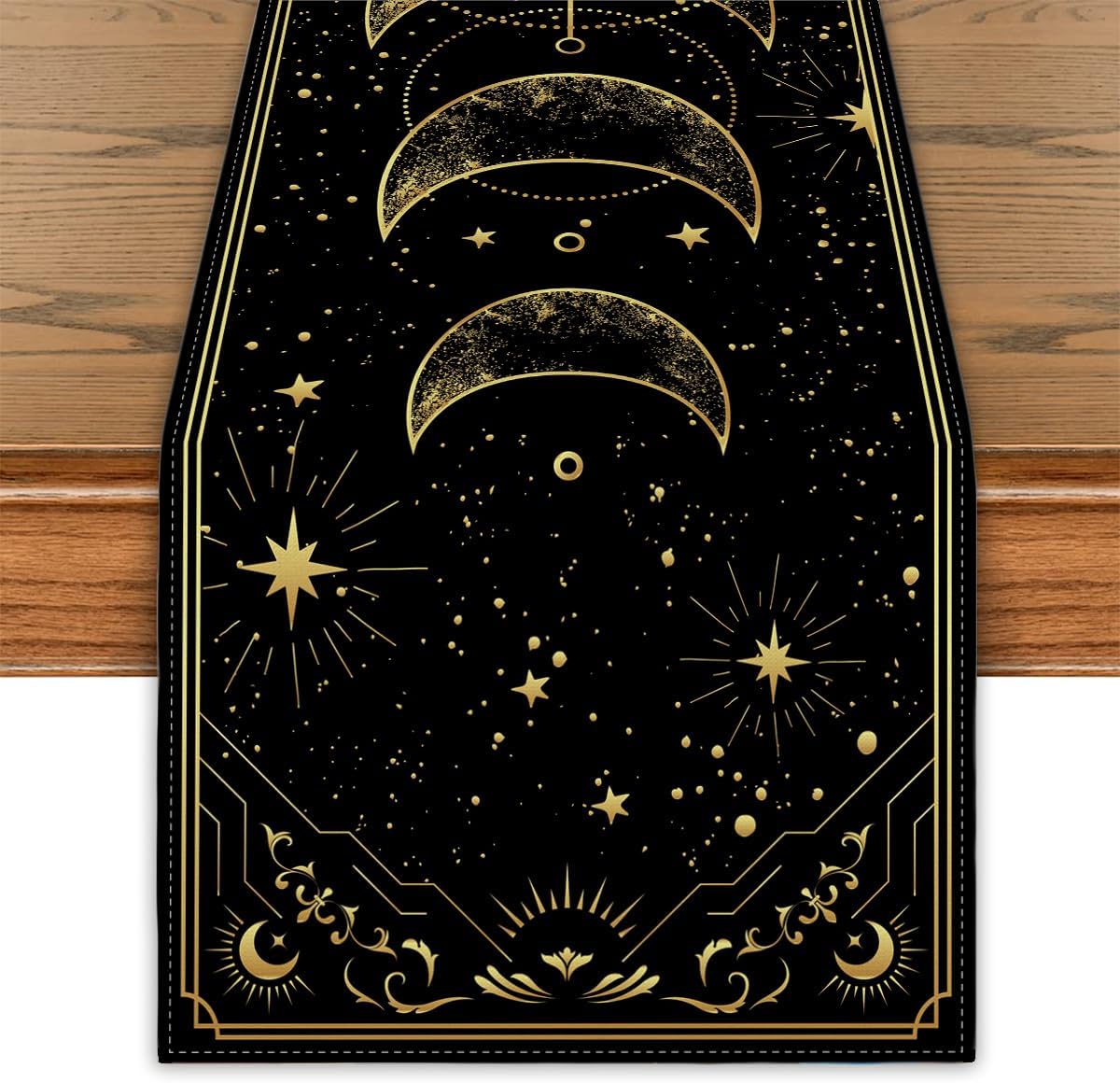 Amazon.com: Mystical Decor Moon Table Runner Tarot Decor Gothic Table ...