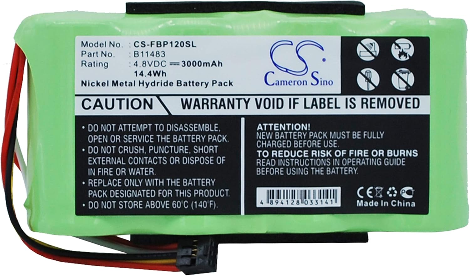 Amazon.com: Battery Replacement for Fluke Fluke Power Quality Analyz ...