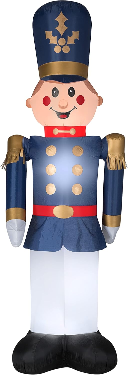 Amazon.com: Gemmy Animated Airblown Inflatable Toy Soldier : Patio ...