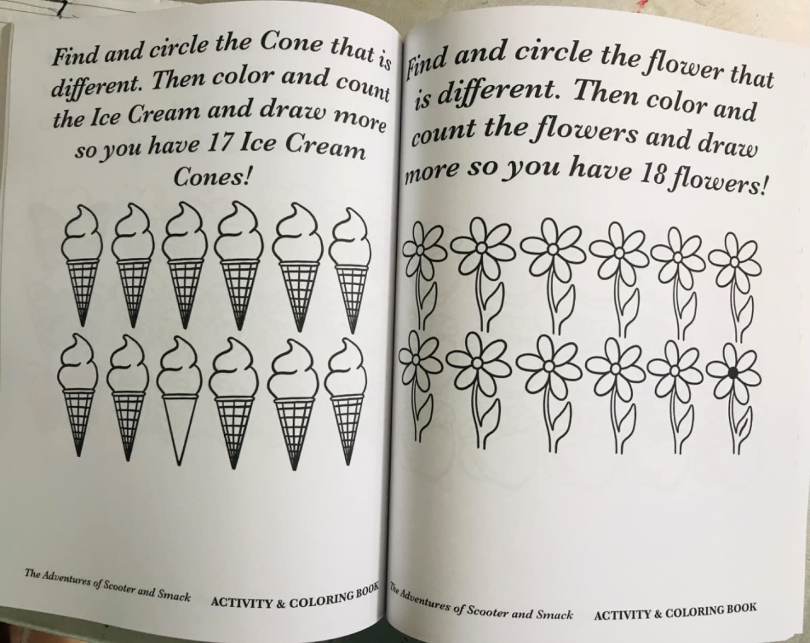 The Adventures of Scooter and Smack Coloring and Activity Book: 100 ...