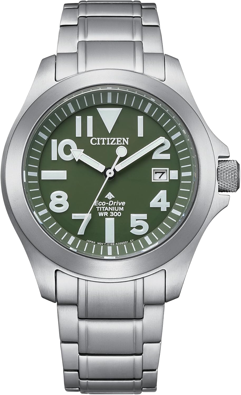 Citizen Mens Tough Eco-Drive Watch 40mm Silver-Tone Super Titanium Case ...