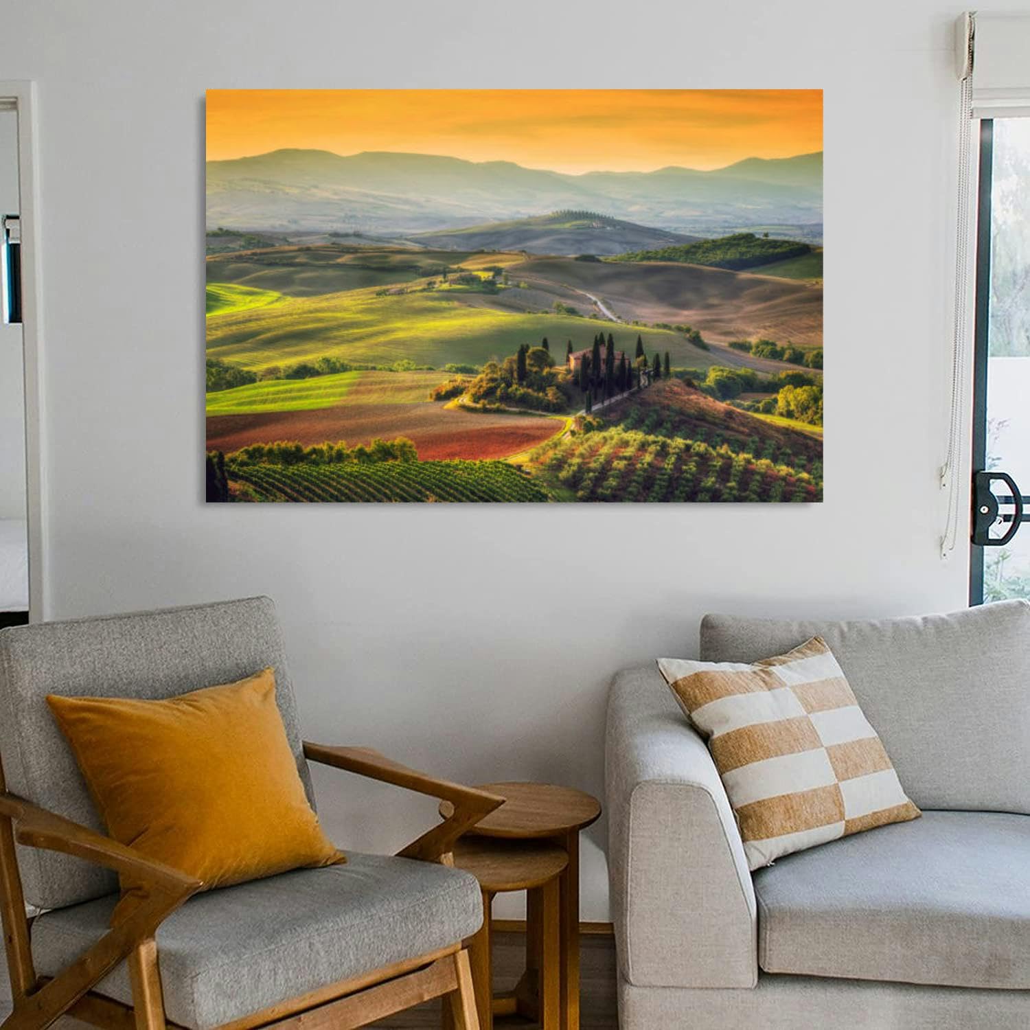 Murals Tuscany Living Room