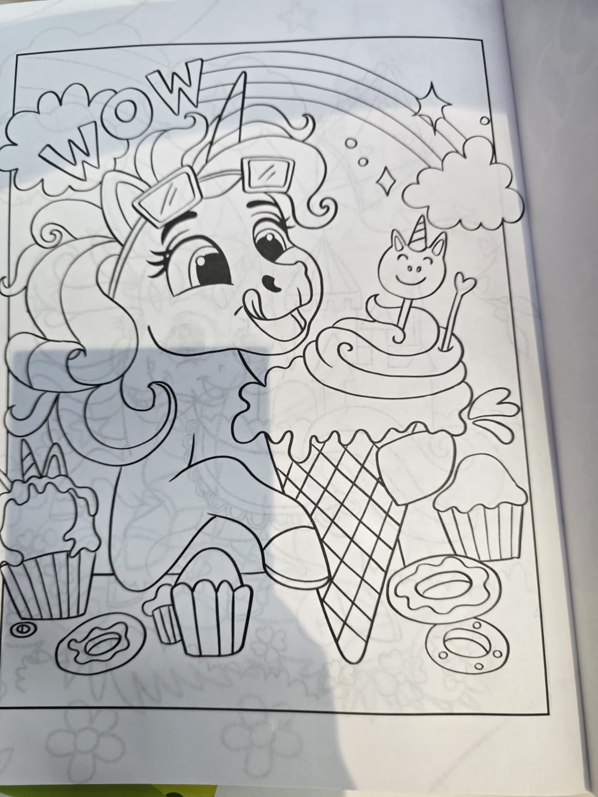 101 Unicorn Colouring Book for Kids | Gift to Children for Drawing ...