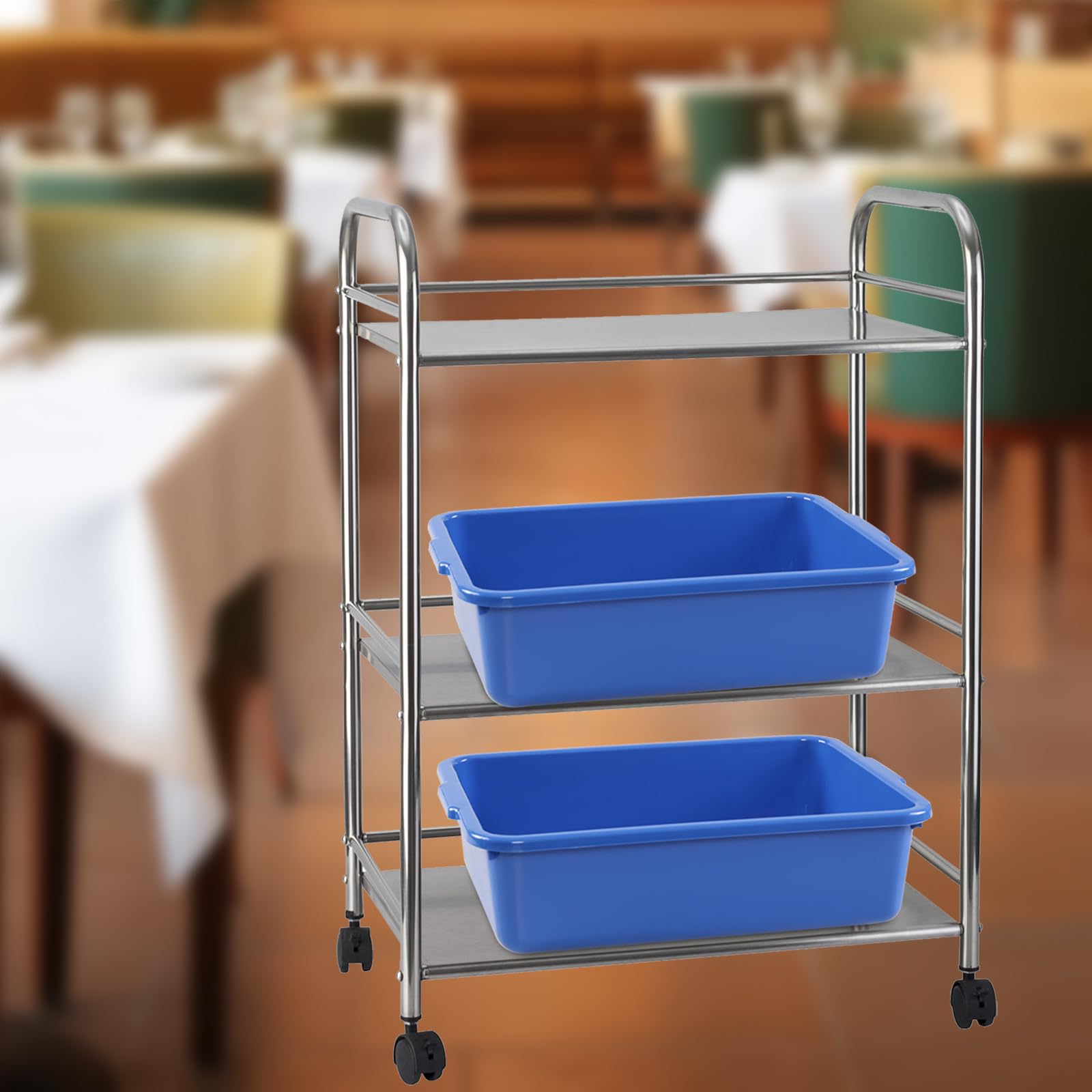 Snapklik.com : Pekky 5-Pack 8 L Commercial Bus Tubs