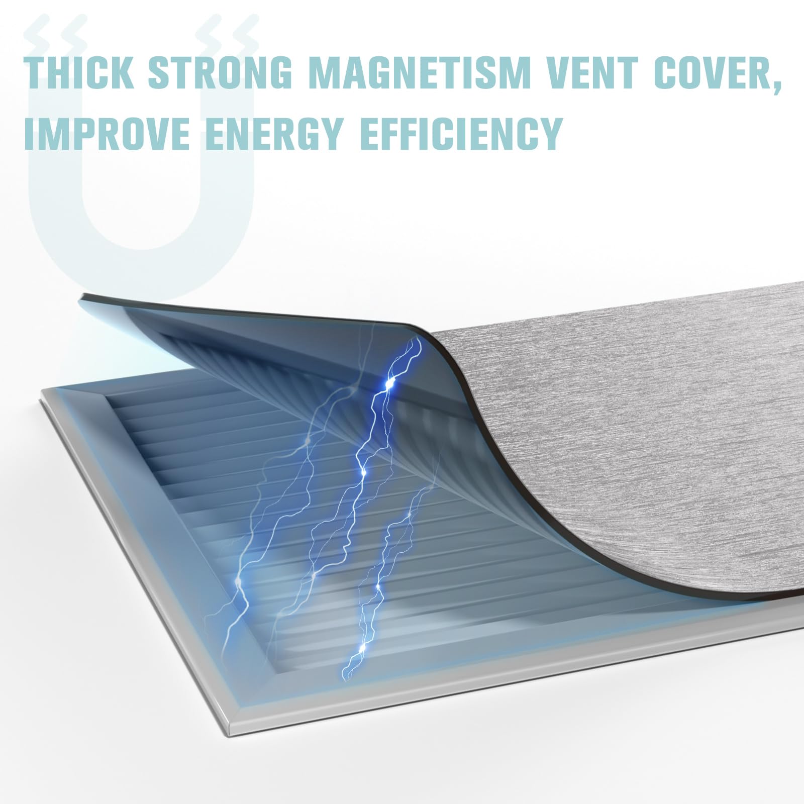 Snapklik.com : Strong Magnetic Vent Covers 8"x15.5", 2 Pack Magnet ...