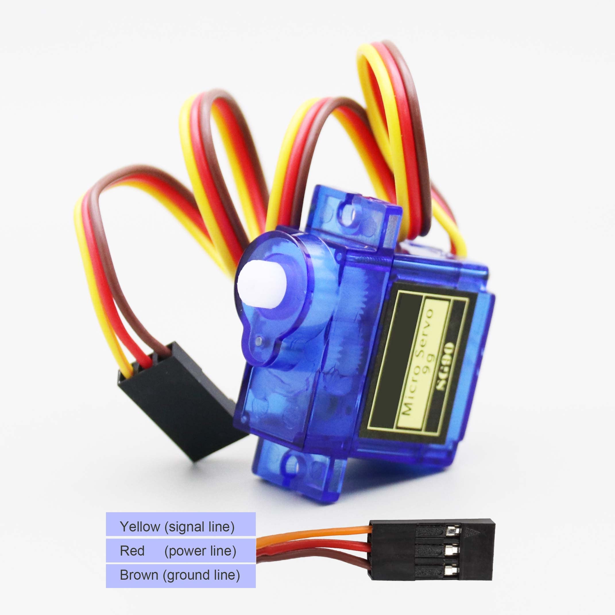 Snapklik.com : SG90 Micro Servos, 6PCS Mini Servo For Robot Helicopter ...