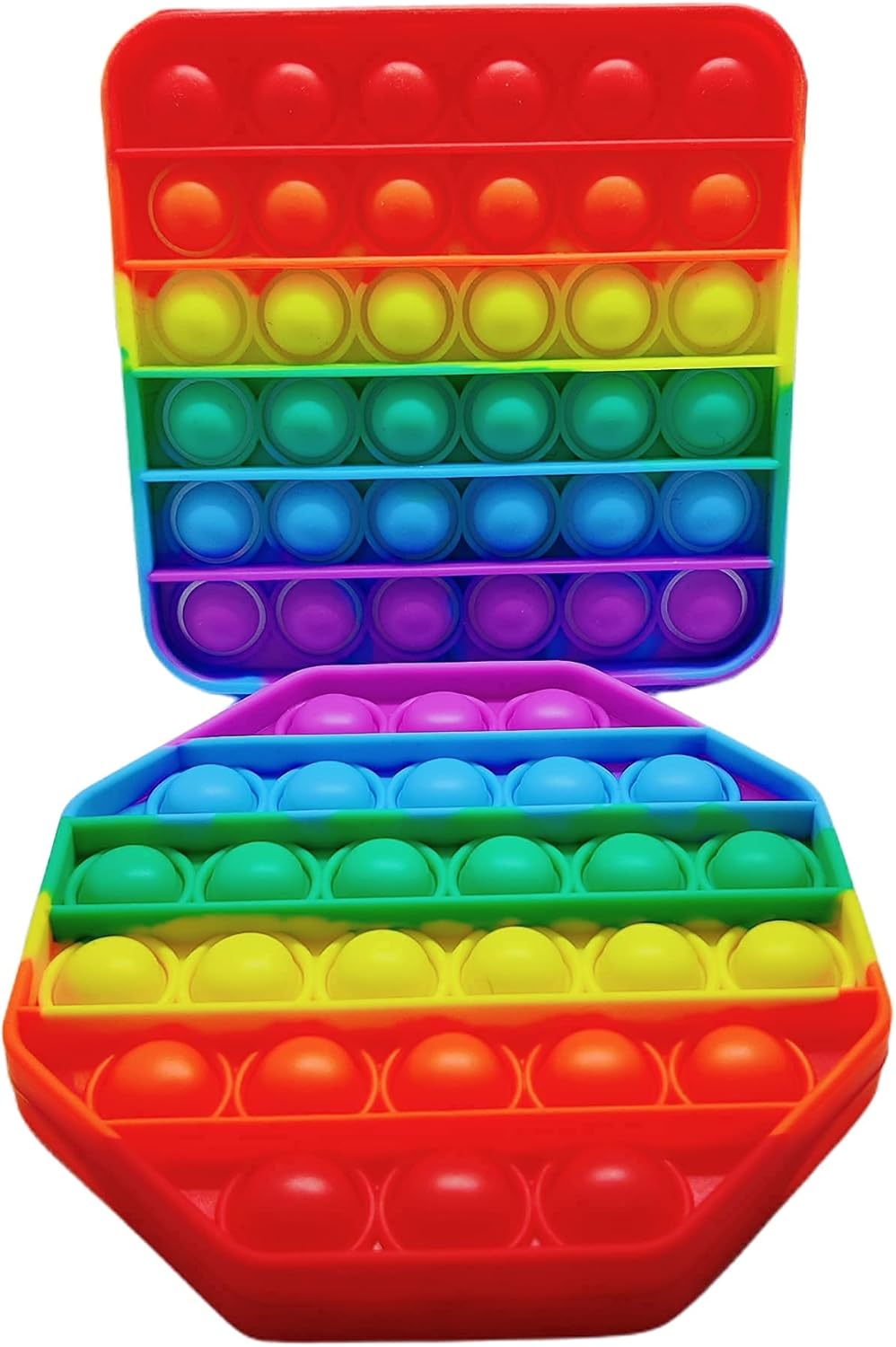 Push pop it fidget toys, 2 pack, sensory toys, fidgets for kids, fidget ...