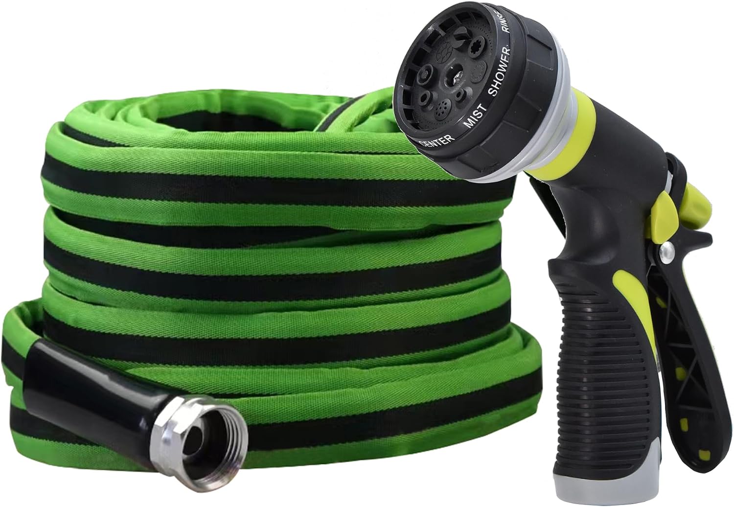 Amazon.com : EMB EHS8 50 ft Garden Hose - Flexible Water Hose with ...