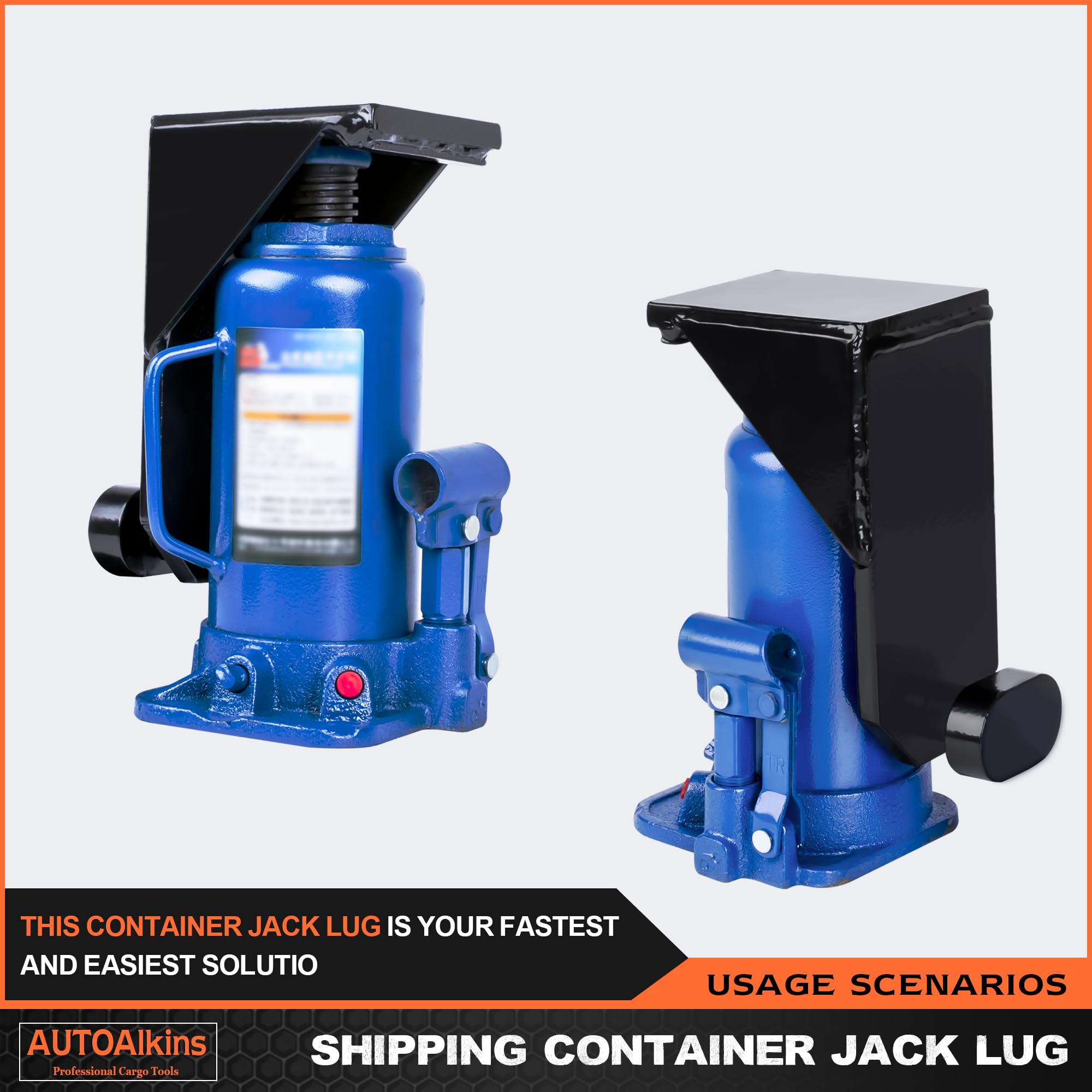 Snapklik.com : AUTOAlkins Shipping Container Jack Lug, Jack Leveling ...