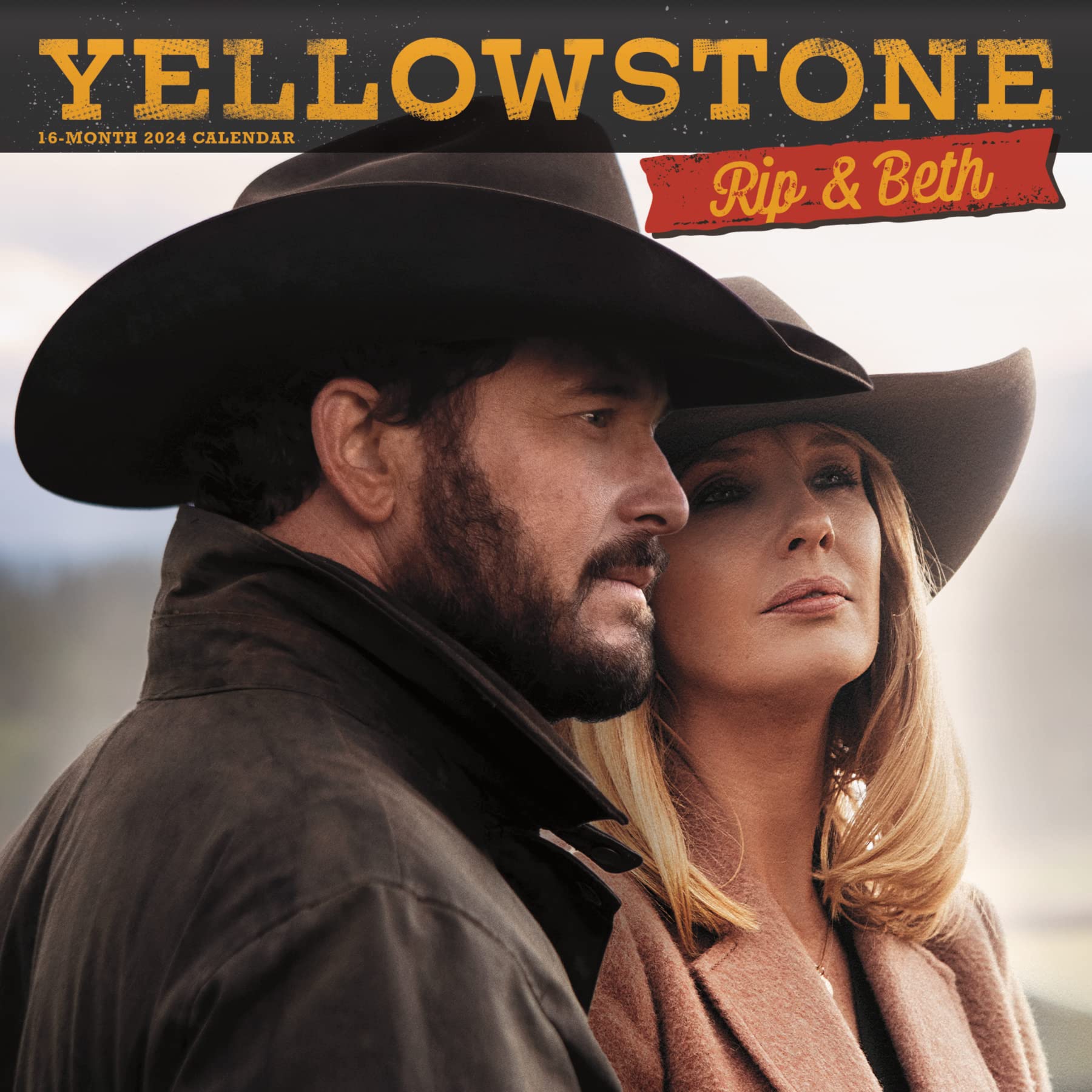 2024 Yellowstone - Rip & Beth Wall Calendar: Trends International ...