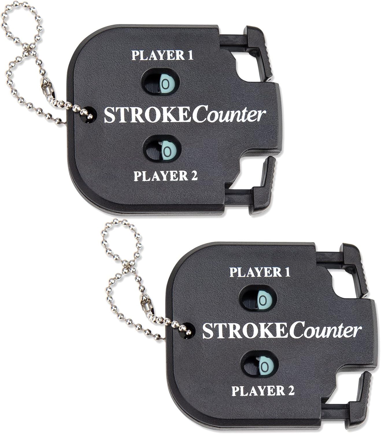 2 Packs Golf Score Indicator 2 Player Stroke Counter Handheld Scorer ...