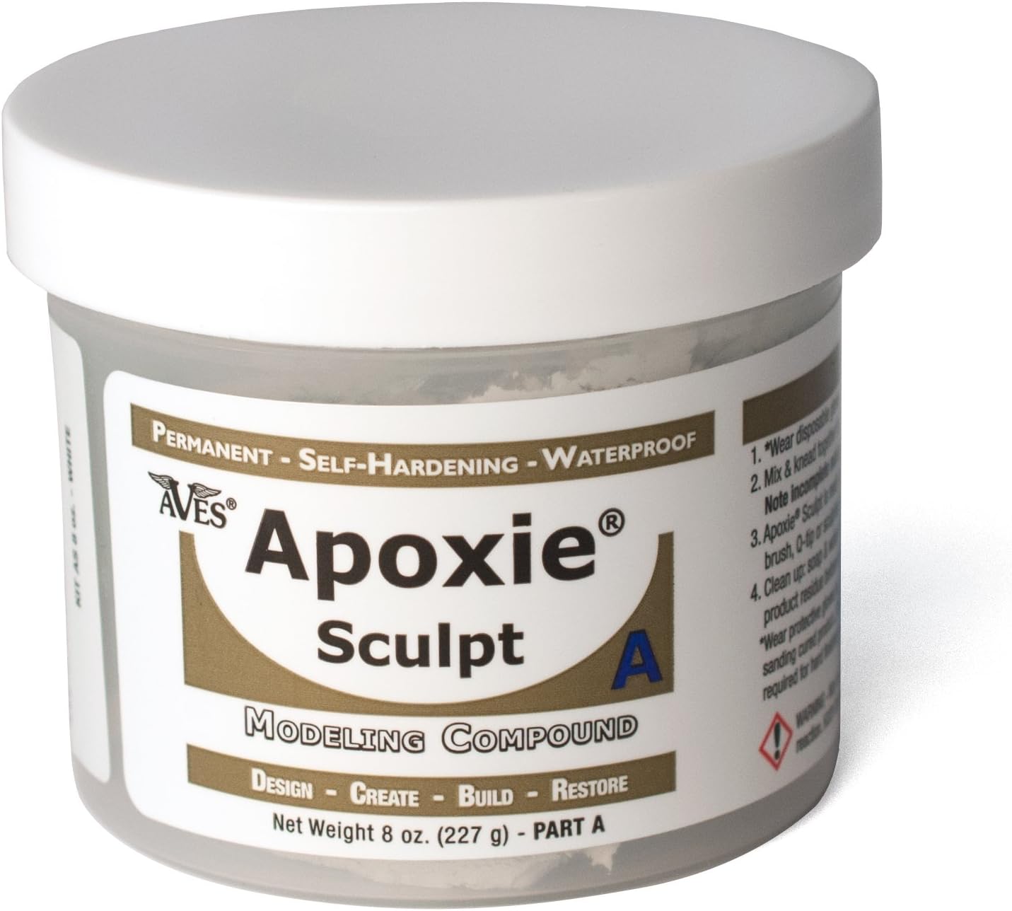 Apoxie Sculpt Modelling Clay – White – BigaMart