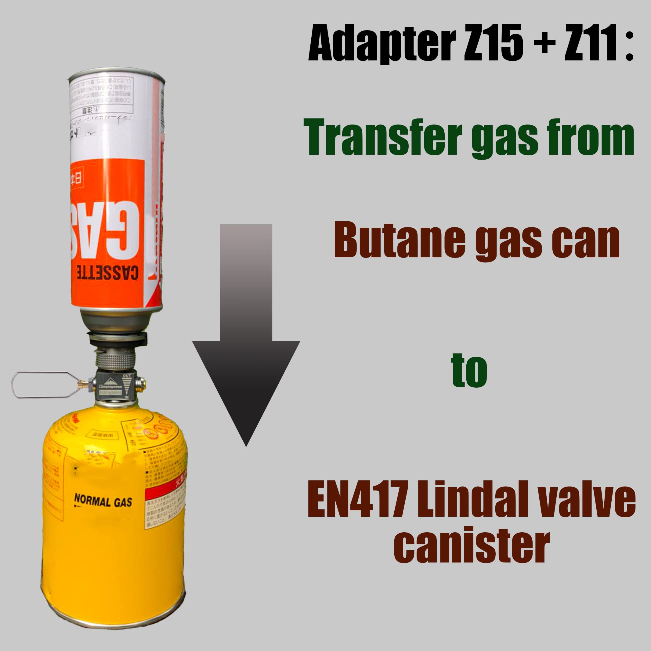 Snapklik.com : Camping Moon Outdoor Butane Gas Refill Adapter Gas Saver ...