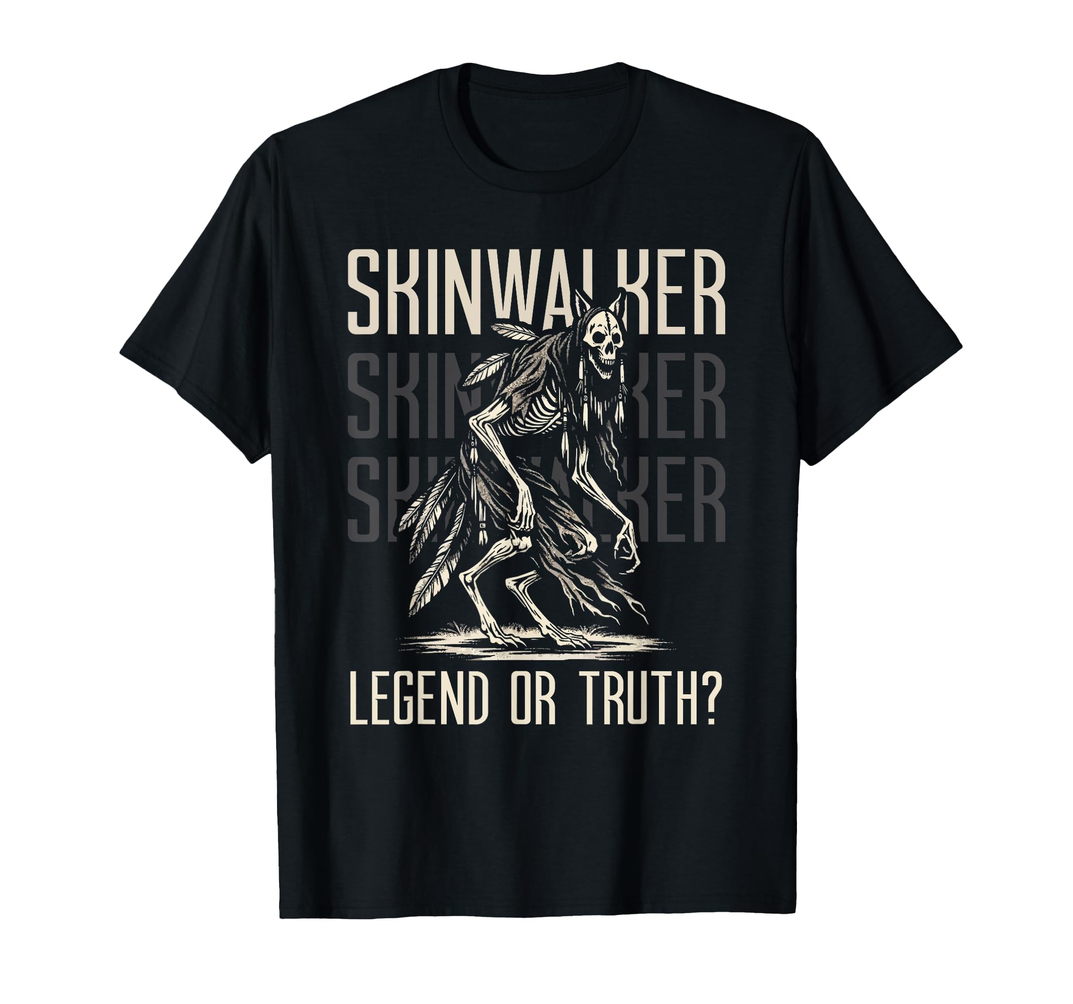 Amazon.com: Skinwalker Mythical Creature Folklore Urban Legend T-Shirt ...