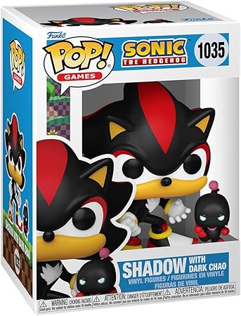 Amazon.com: Funko POP & Buddy: Sonic - Shadow The Hedgehog with Dark ...