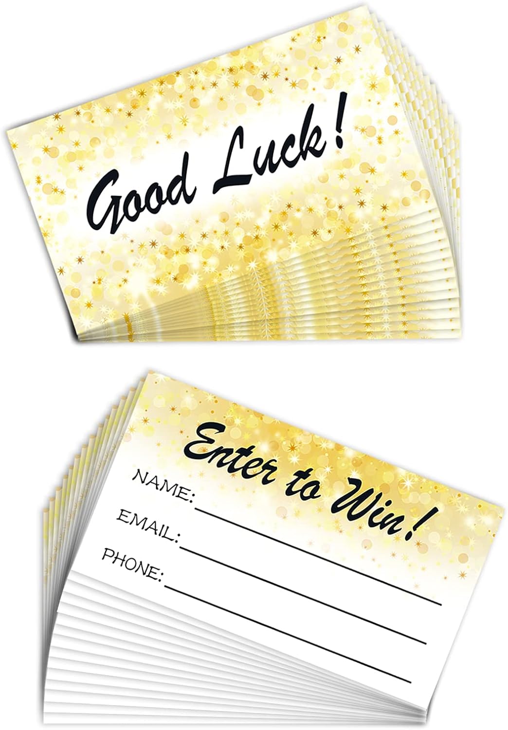 Buy 200 Pieces Raffle Tickets 3.5”x2” Entry Cards Contest,Raffles ...