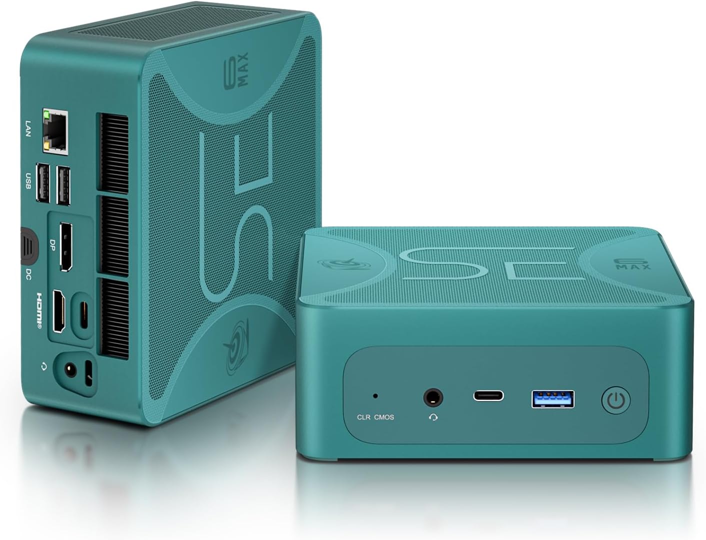 Amazon.com: Beelink Mini PC, AMD Ryzen 7 7735HS(8C/16T, Up to 4.75GHz ...