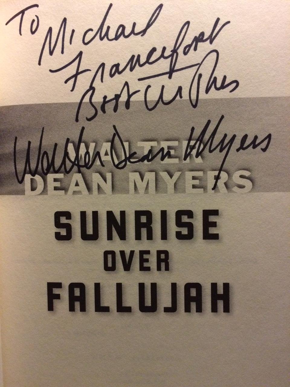 Sunrise Over Fallujah by Walter Dean Myers