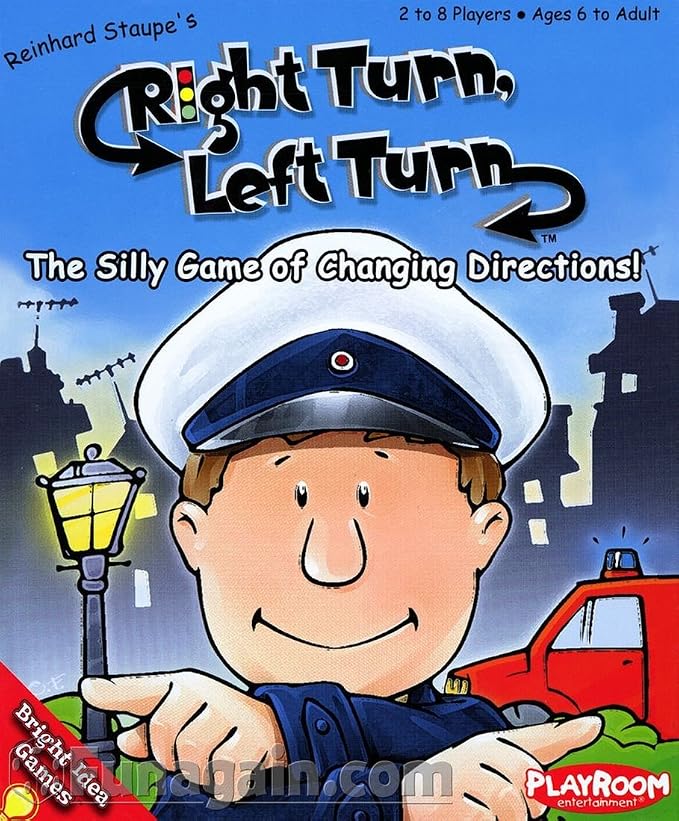Amazon.com: Right Turn, Left Turn by Playroom Entertainment : Toys & Games
