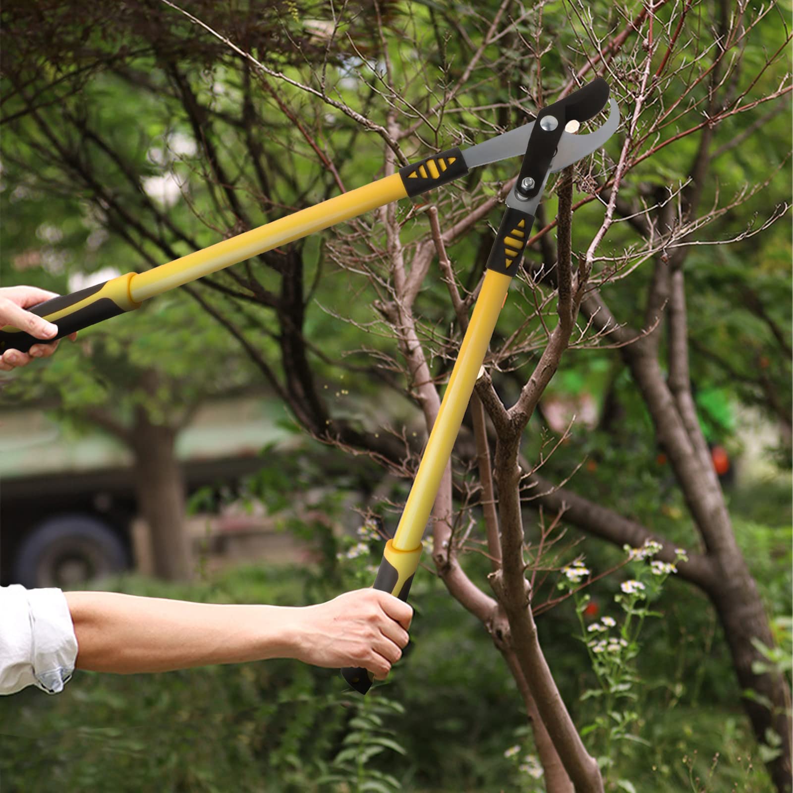 Snapklik.com : KBCSUN 28.7 Garden Bypass Lopper Steel Blade, Tree ...