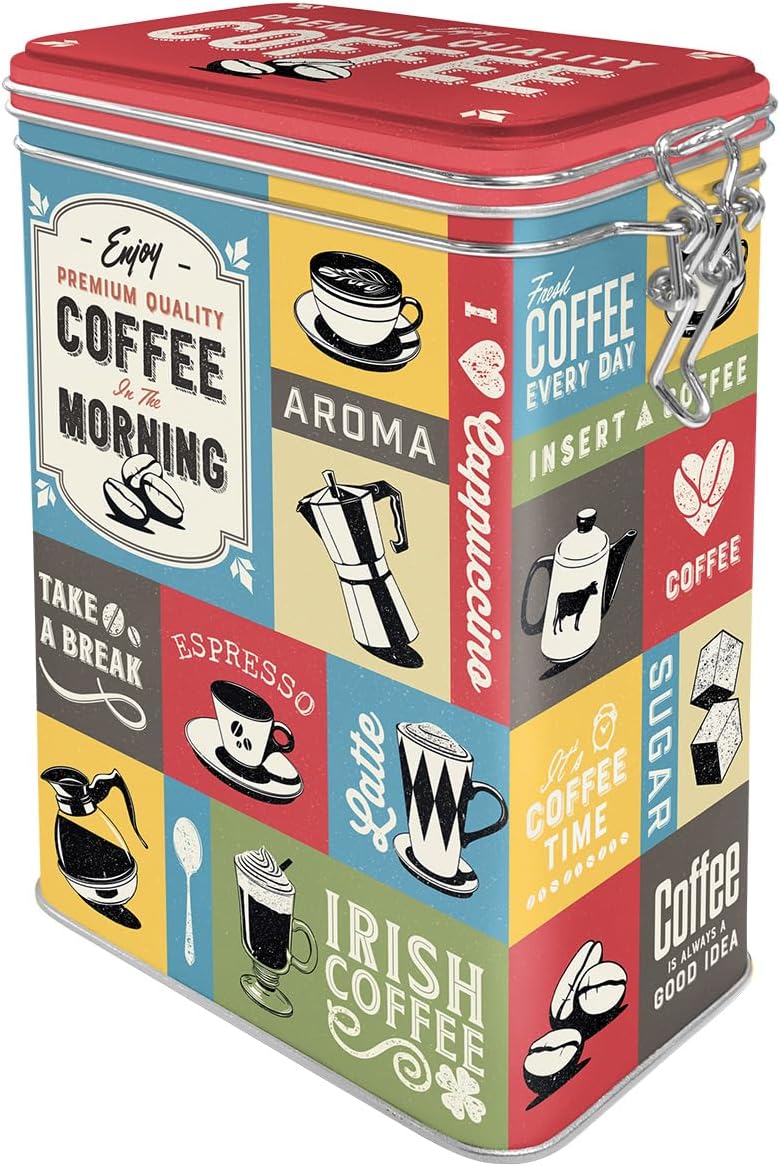 Amazon.com: Nostalgic-Art Retro storage tin box L, 101.4 oz, Super ...
