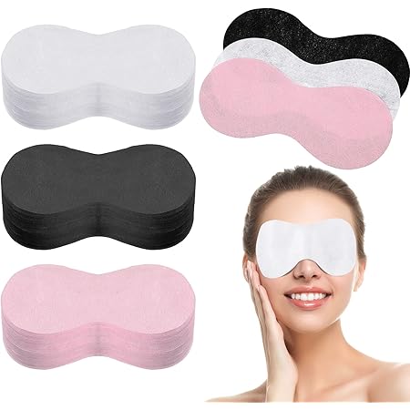 Amazon.com : KRISMYA Disposable Eye Mask Paper Sheets,200 Pcs Non Woven ...