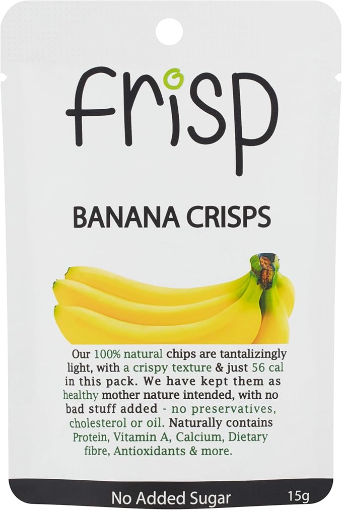 Frisp Banana Fruit Crisps, 15 g : Amazon.com.au: Pantry Food & Drinks