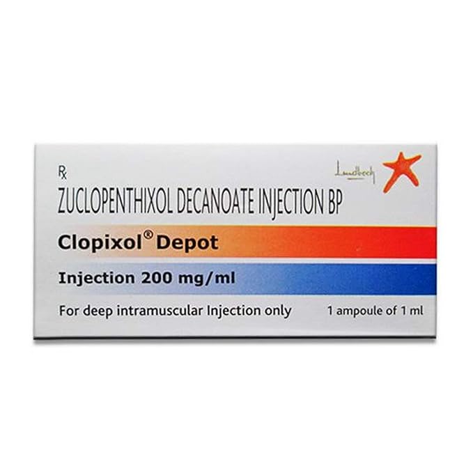 Clopixol Depot 200mg - Ampoule of 1ml Injection : Amazon.in: Health ...