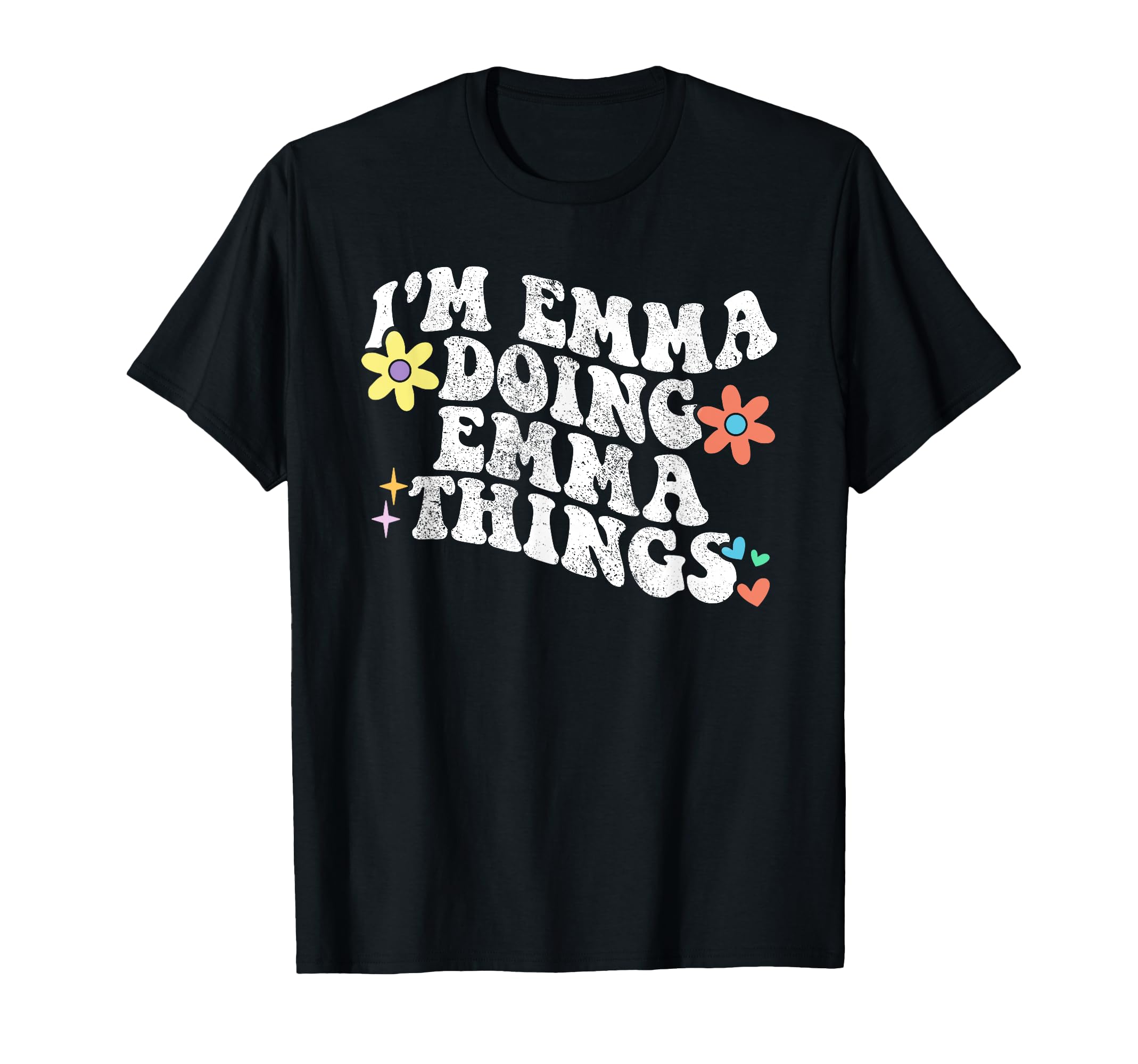 Amazon.com: Retro Groovy Im EMMA Doing EMMA Things Funny Mother's Day T ...