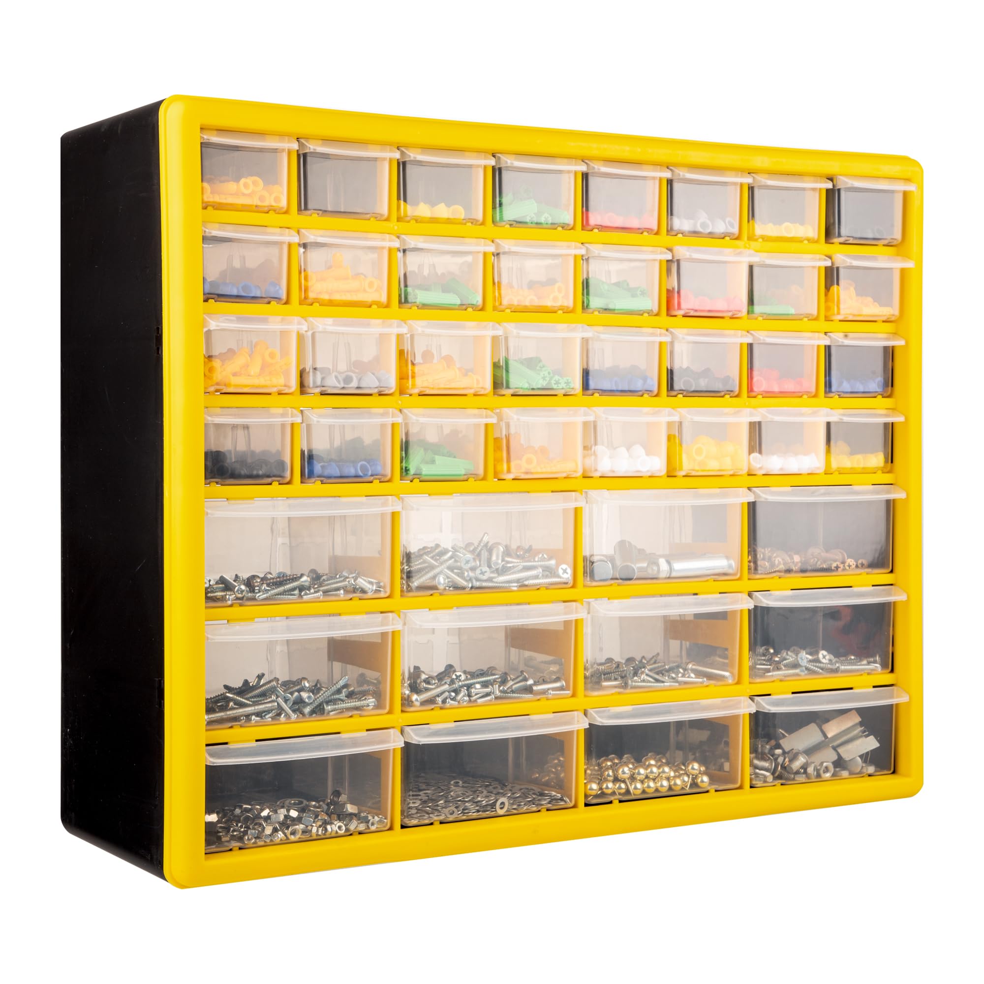 CraftGenes Screw Storage Organiser – 44-Drawer Garage & Workshop ...