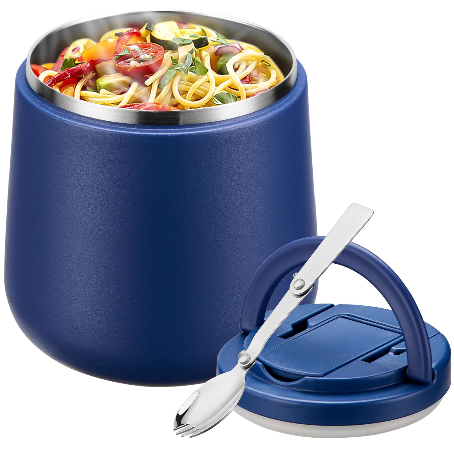 Amazon.com: Soup Thermo for Hot Food 20oz Lunch Containers with Buckle ...