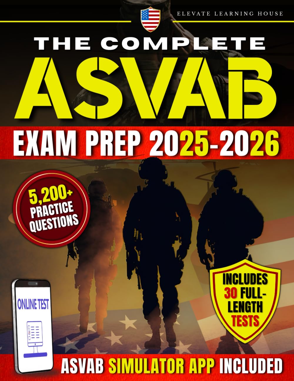 The Complete ASVAB Exam Prep: A Fully Updated 3-Week Study Plan With ...