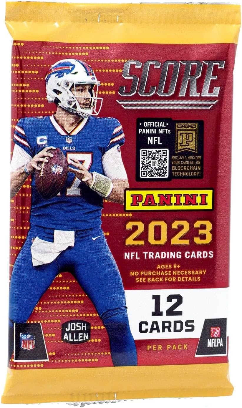 Amazon.com: 2023 Panini Score Football NFL Factory Sealed Pack of ...