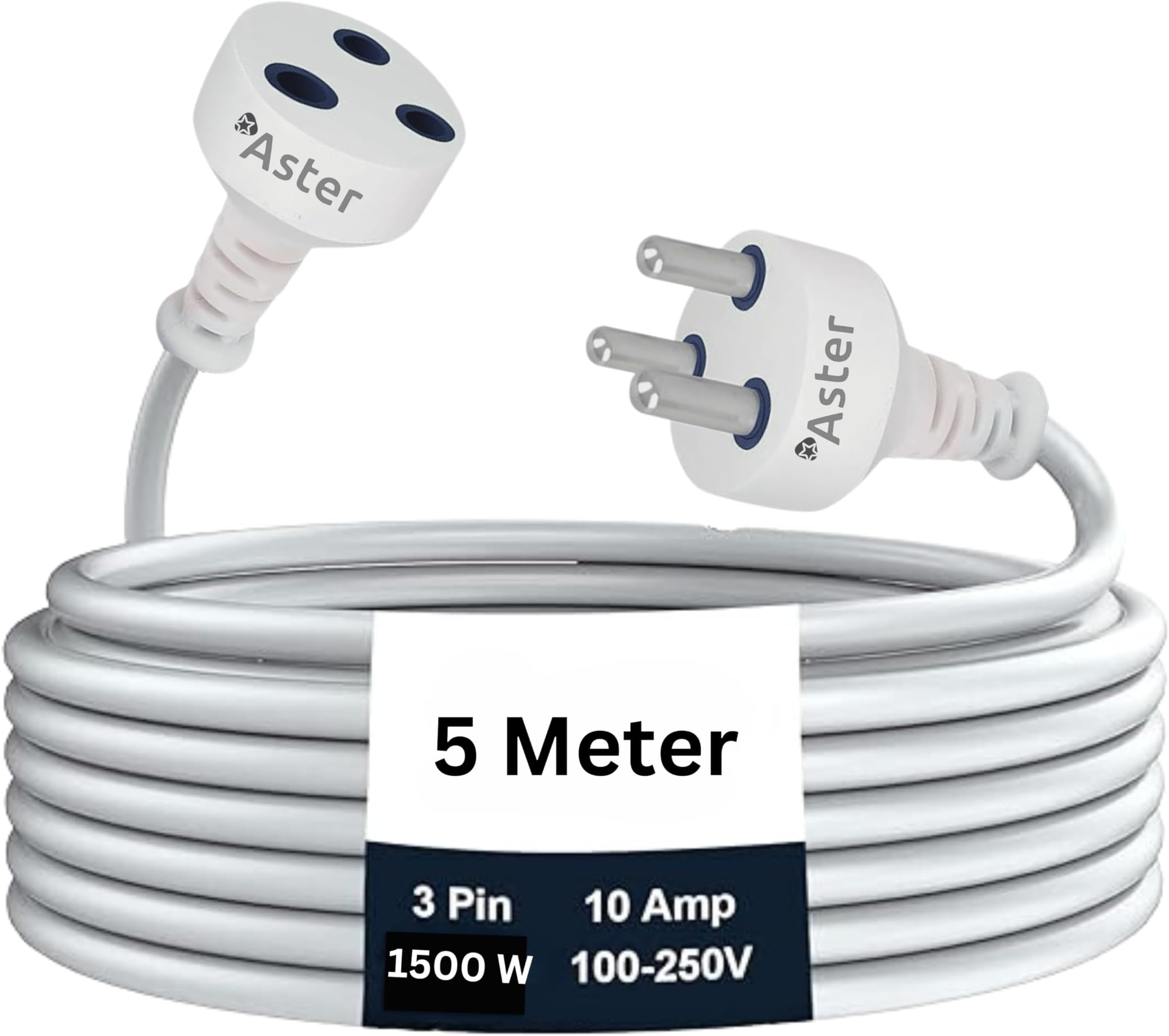 Aster Single Outlet Socket Extension Board - 10A Expandable Electric ...