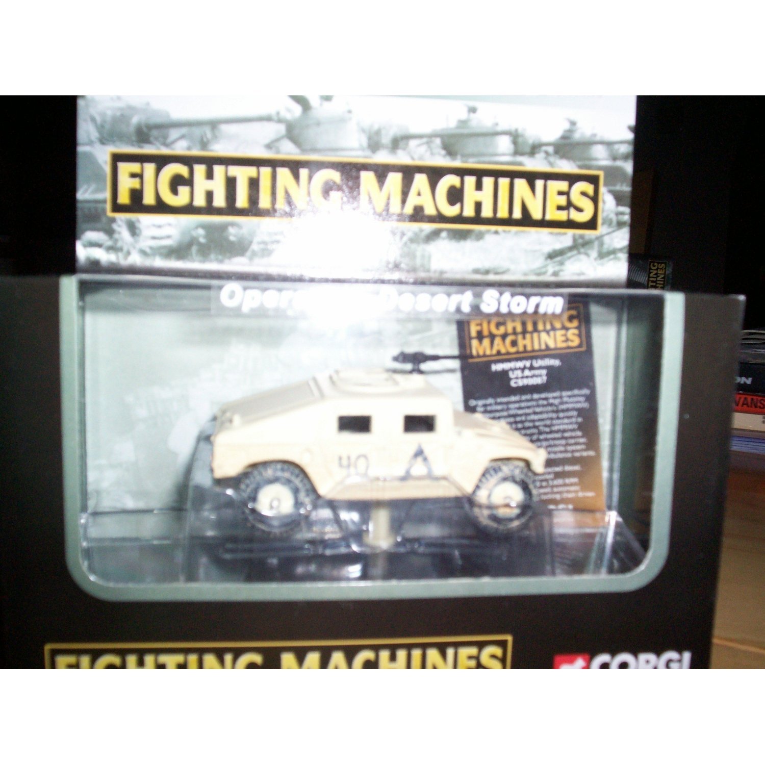 corgi diecast fighting machines HMMWV UTILITY US ARMY : Amazon.co.uk ...